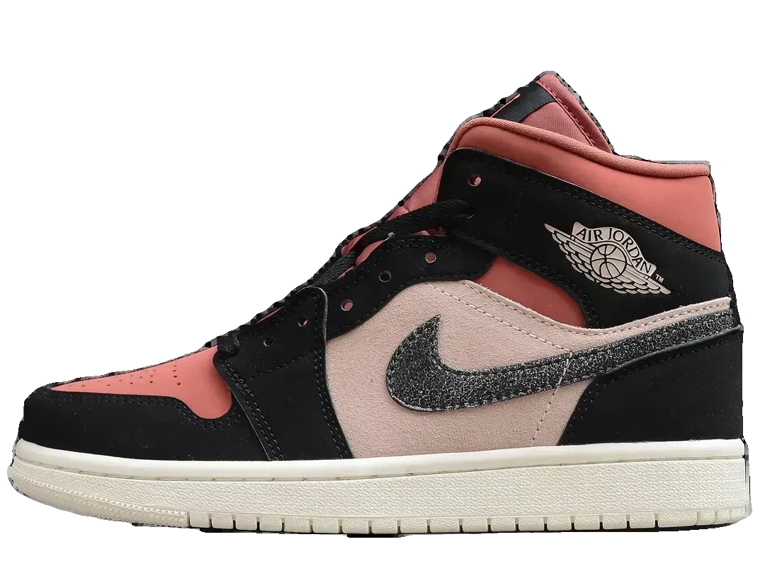 Air Jordan 1 Mid "Rougue Red" - The Foot Planet