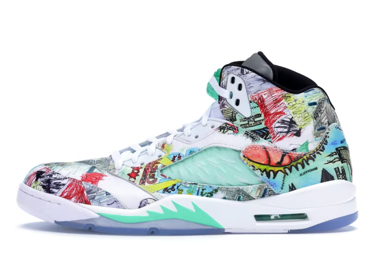 Air Jordan 5 "Graffiti" - The Foot Planet