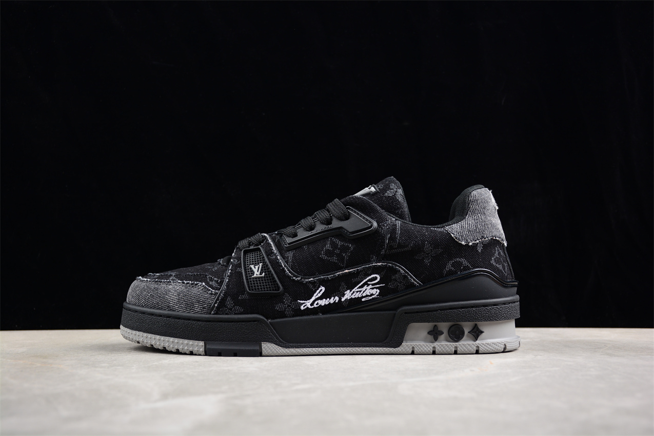 Louis Vuitton Trainer Sneaker Low «Upcycled Craft» – The Foot Planet