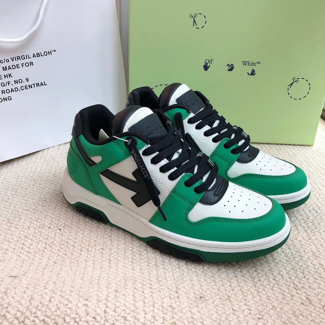 Off White "Green & White" - The Foot Planet